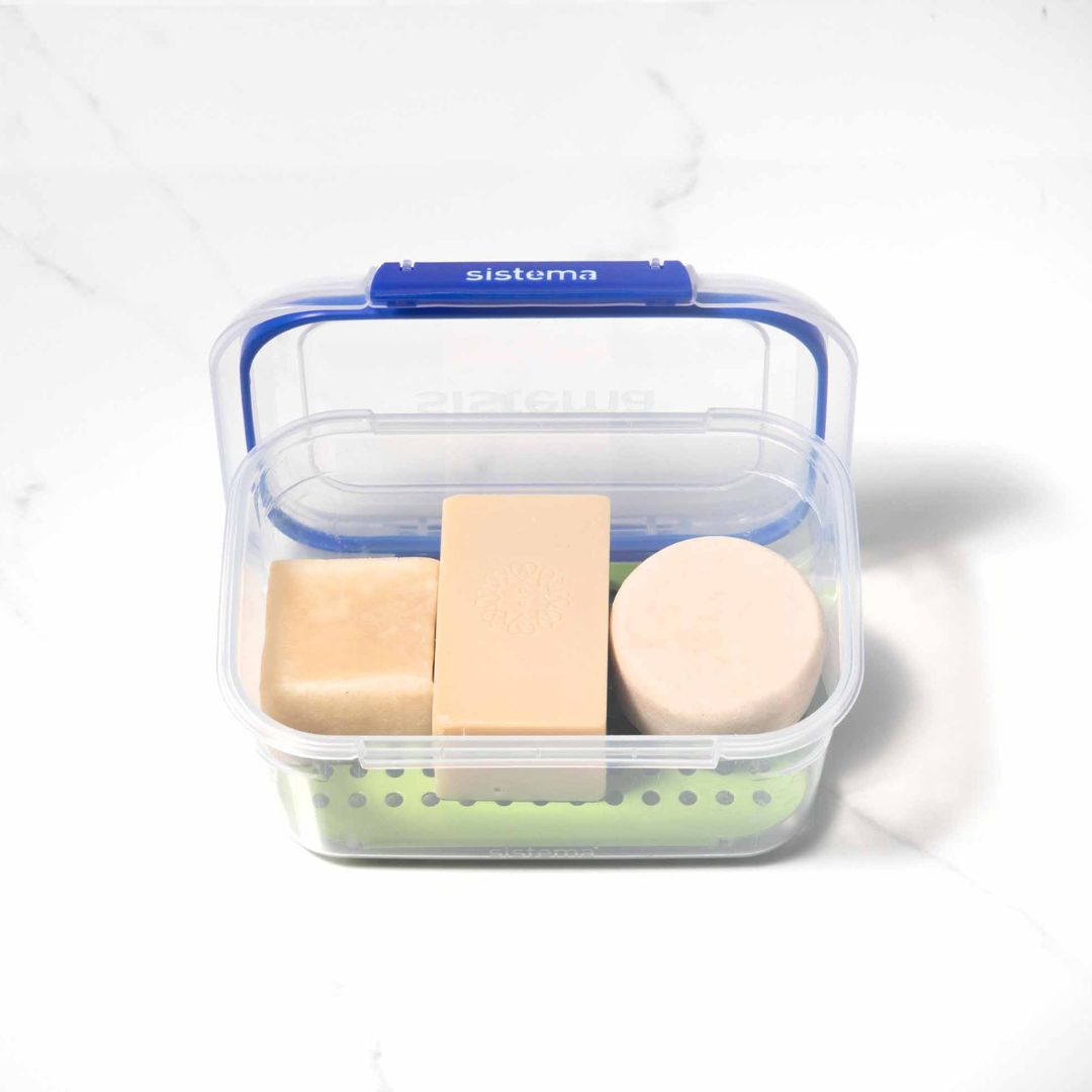 The Block Dock | Draining Tray for 1L Sistema Container for Travel